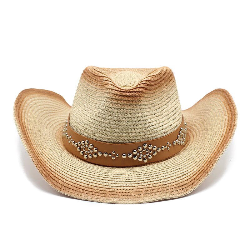 Zomer Western Cowboy Hoed Voor Mannen Vrouwen Bred... – Vicedeal
