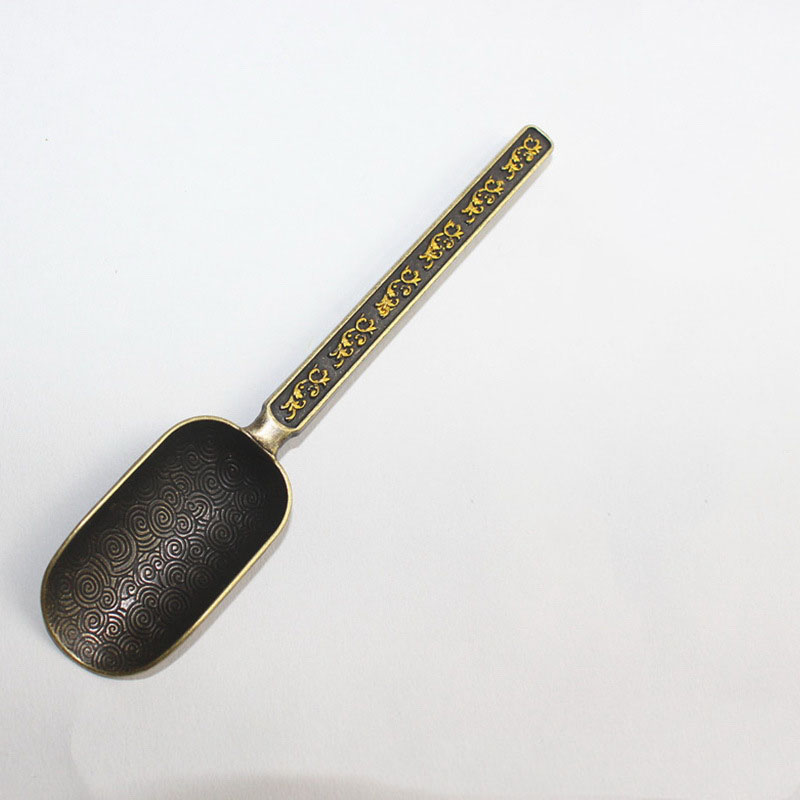 Chinese Tea Spoons Copper Tea Scoop Spoon Tea Leav... – Grandado