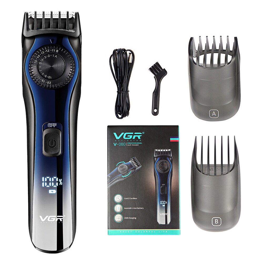 VGR-080 Usb Tondeuse Professionele Kaalhoofdige El... – Vicedeal