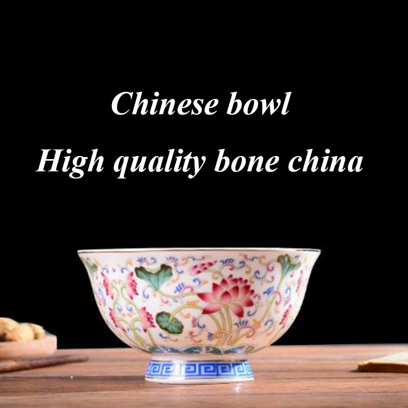 4/5/6inch Chinese Enamel Color Ceramic Tableware H... – Grandado