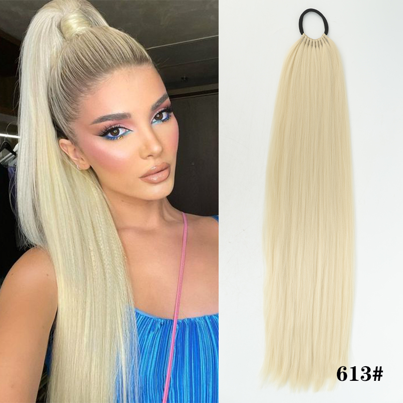 Synthetic Ponytail Extension Pony Tail With Hair T... – Grandado