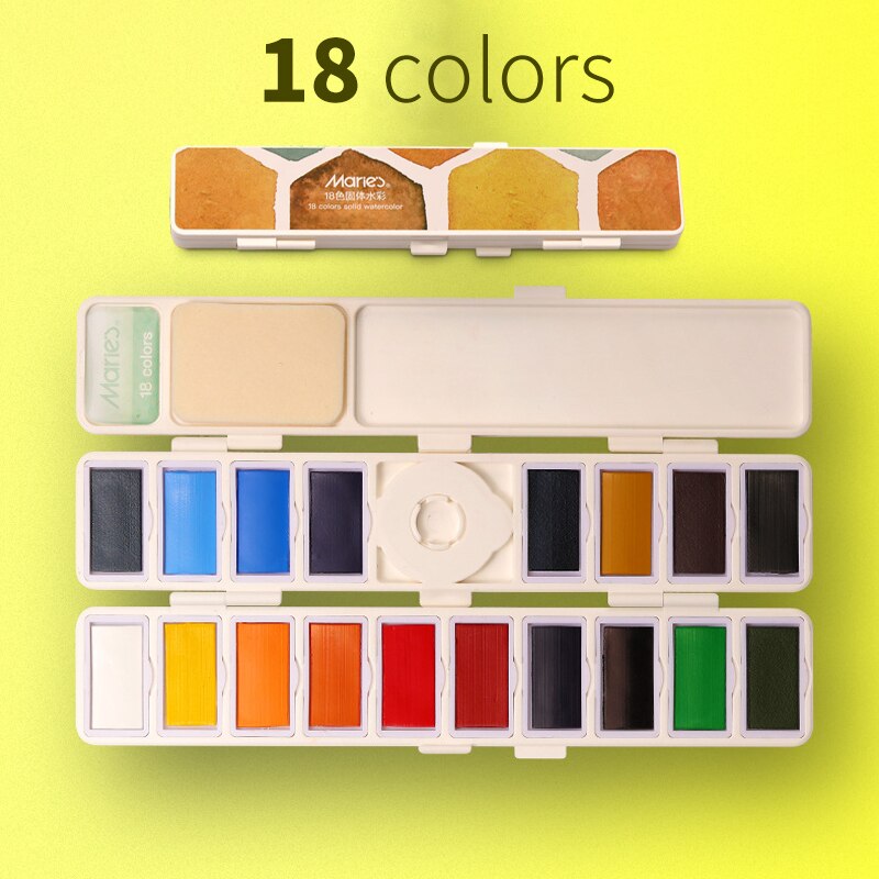 Marie 'S Draagbare Effen Aquarel Pigment Gouache T... – Grandado