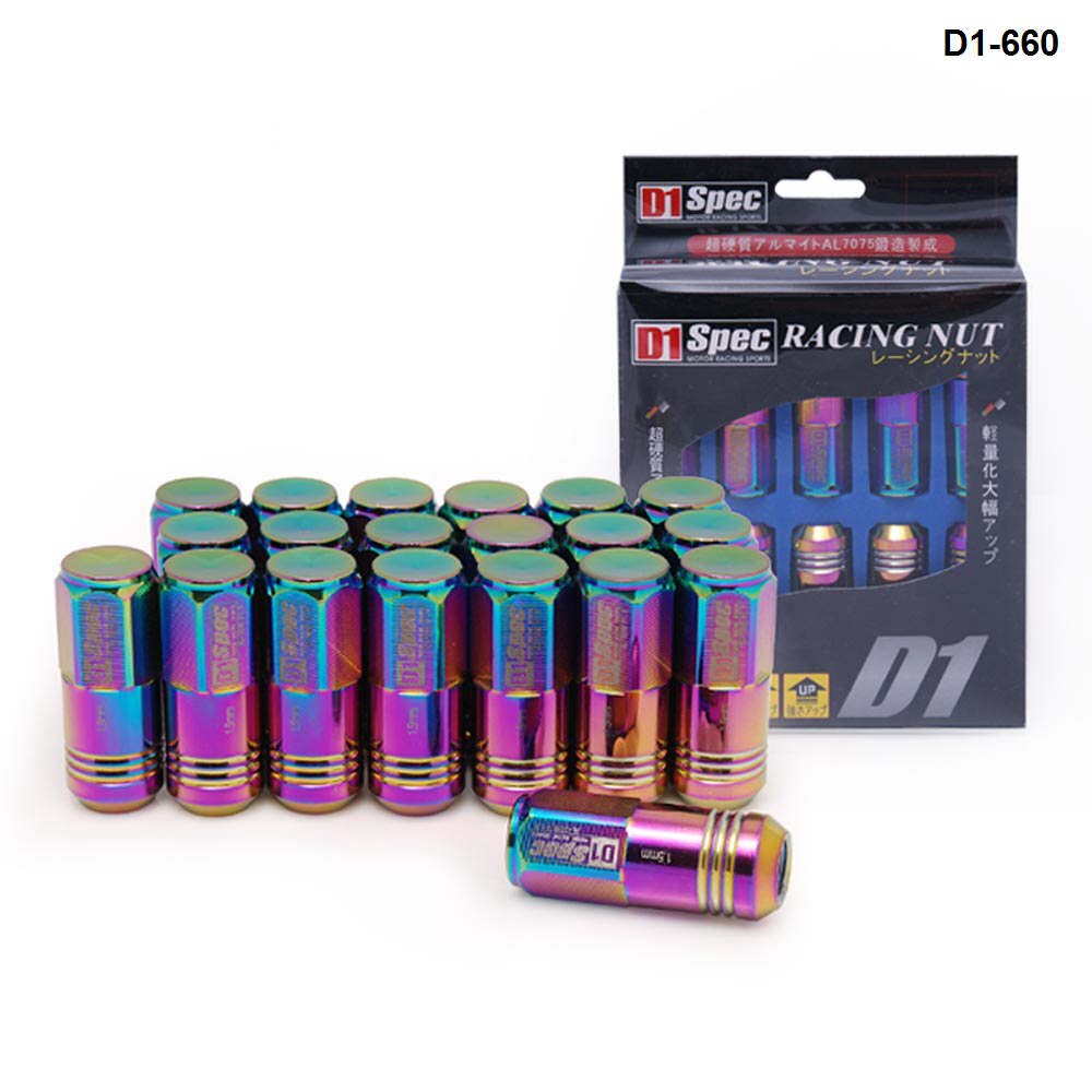 D1spec Jdm Billet Aluminum Wheel Racing Lug Nuts P... – Grandado