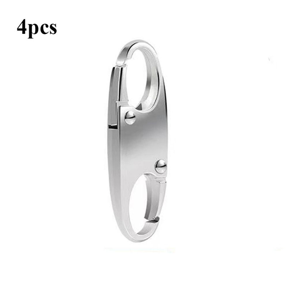 Alloy Zipper Lock Clip Silver S-Shaped Mini Anti T... – Grandado