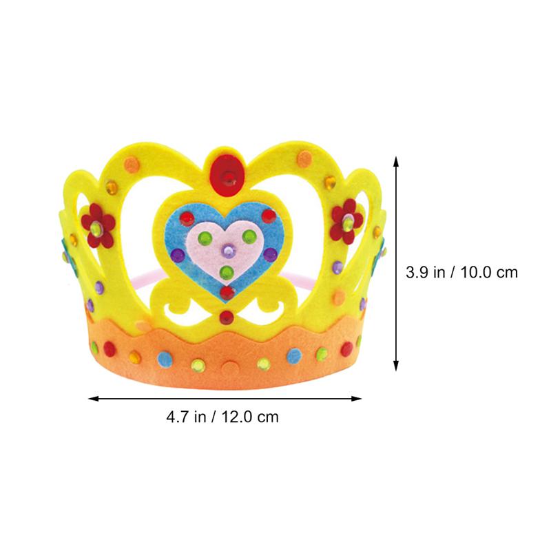 6 Set Crown Tiara Craft Kit Funny Crown Craft Birt... – Grandado