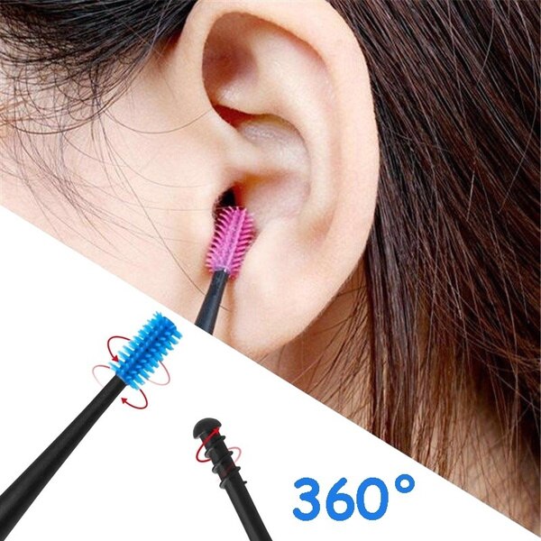 1/3Pcs Zachte Siliconen Oor Pick Double-Ended Earp... – Vicedeal