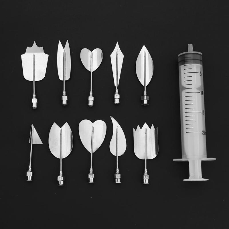 11pcs/set 3D Lily Gelatin Jelly Flower Mold Puddin... – Grandado