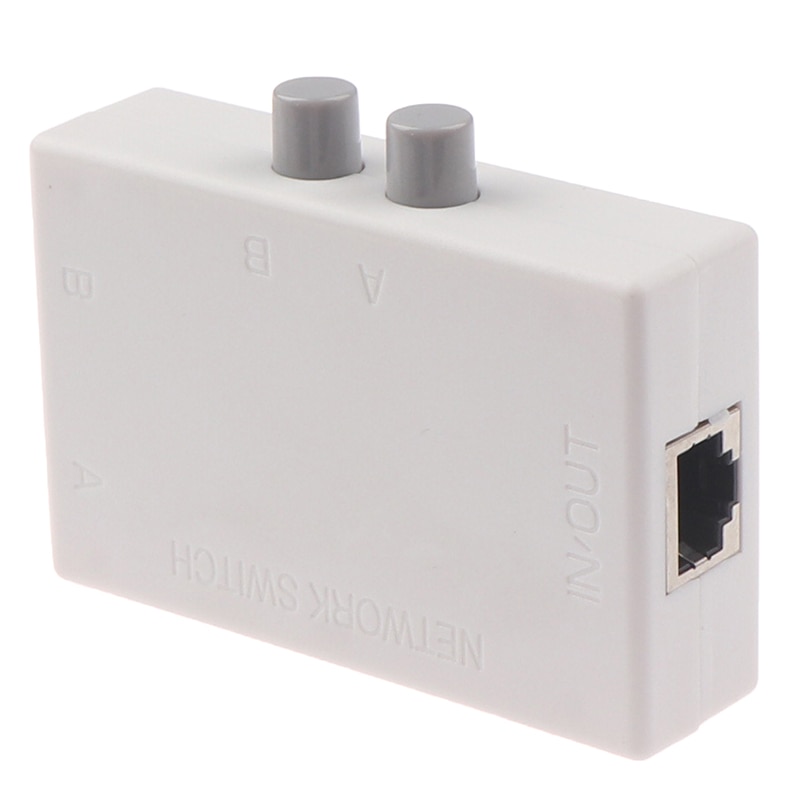 Mini 2 Port RJ45 RJ-45 Netwerk Switch Ethernet Net... – Vicedeal