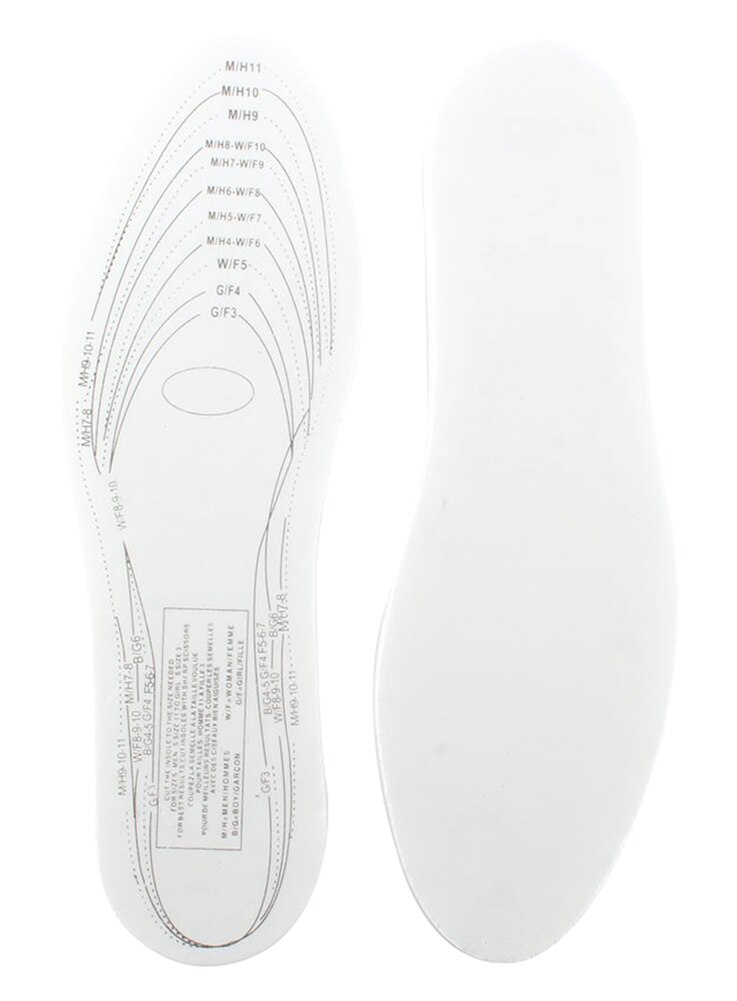 Semelles unisexes en mousse à mémoire de forme, po... – Grandado