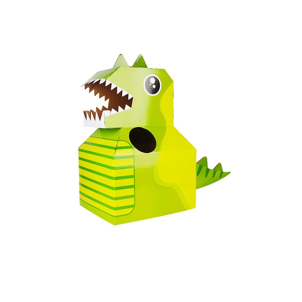Children's Carton Toy Paper Animal Can Wear DIY To... – Grandado