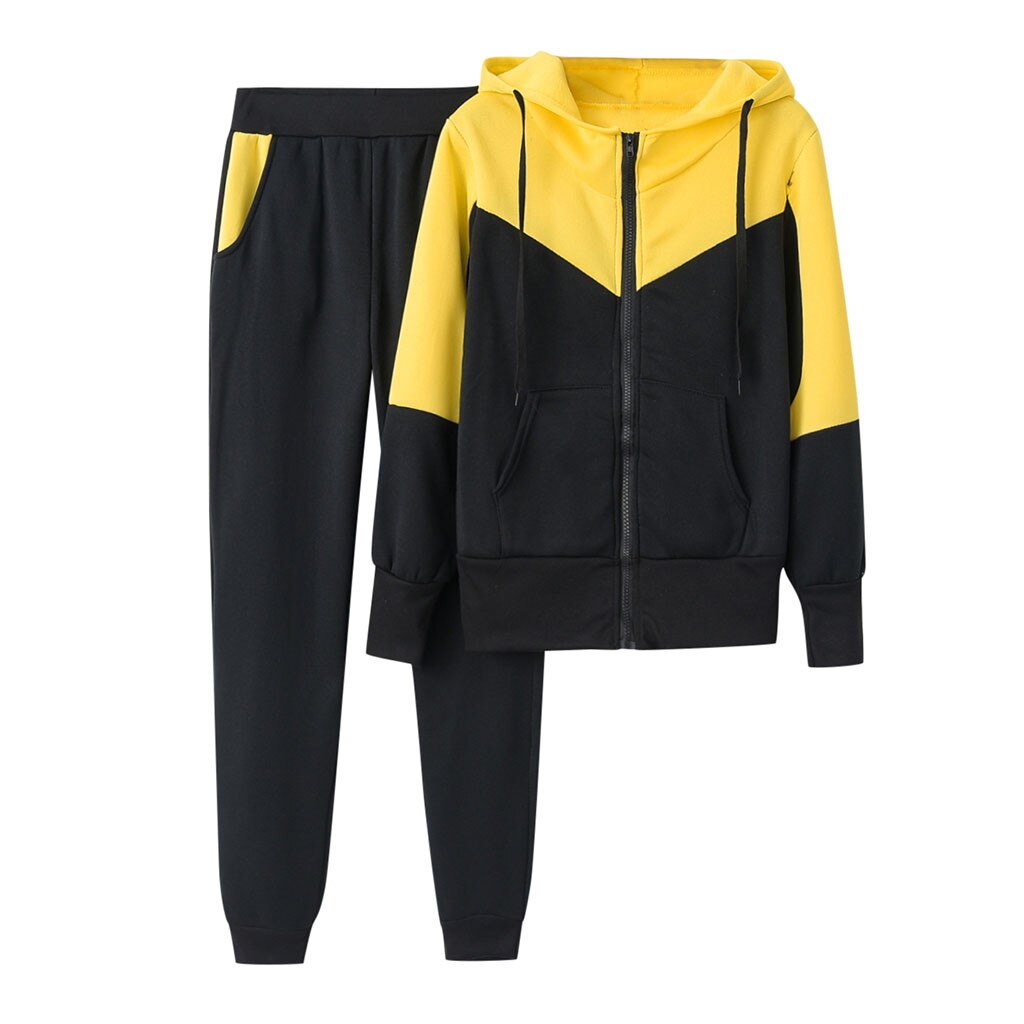 Tracksuit Women Sportwear Two Piece Set Top And Pa Vicedeal