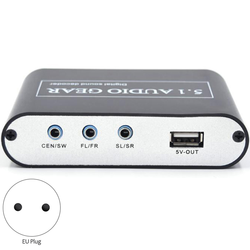 Digital Audio Decoder 5,1 Audio Getriebe DTS/AC3/6... – Vicedeal