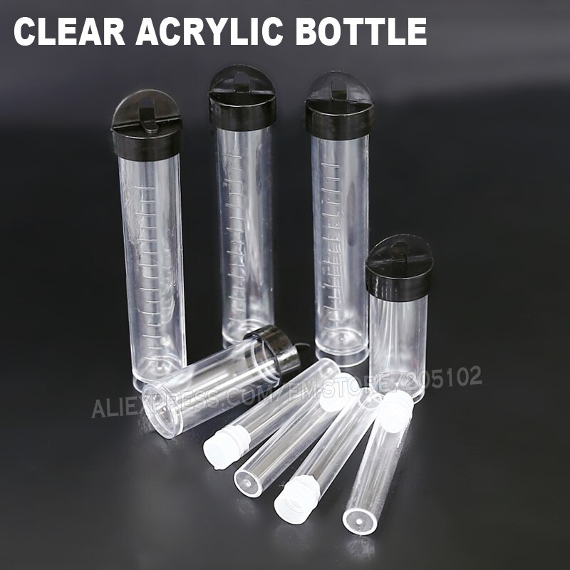 6ml 15ml 30ml Clear Acrylic Bottles Jars for DIY W... – Vicedeal
