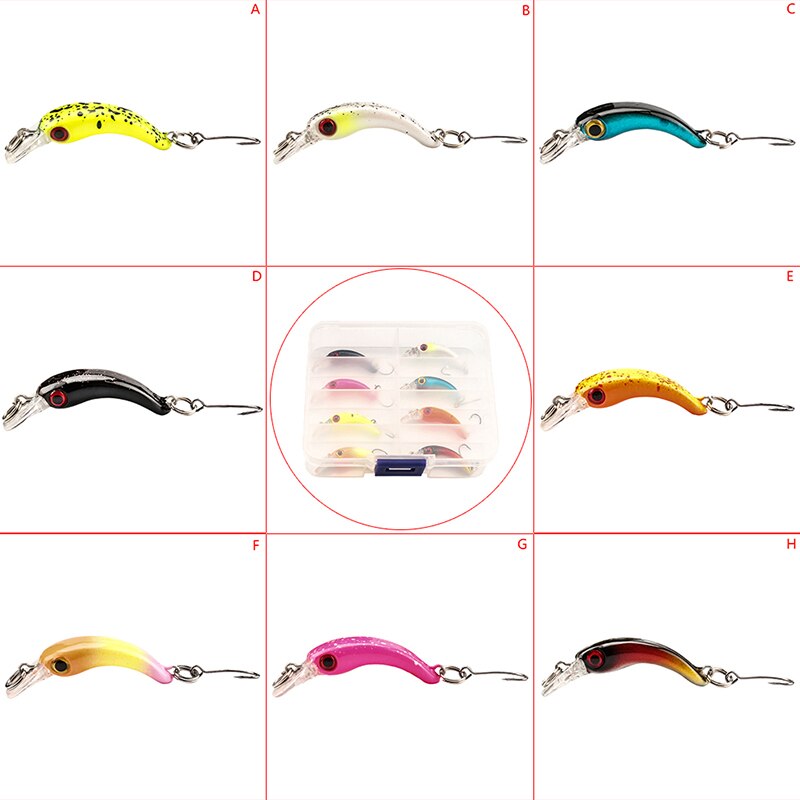1Pcs Drijvende Mini Minnow Vissen Lokken 1.3G 4Cm ... – Grandado