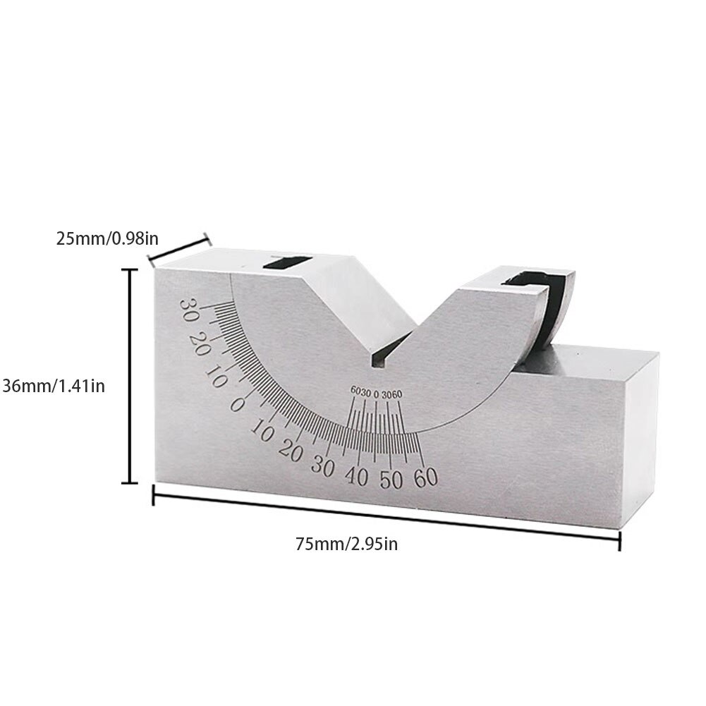 Angle Gauge Angle V Blocks AP25 90°Adjustable High... – Grandado