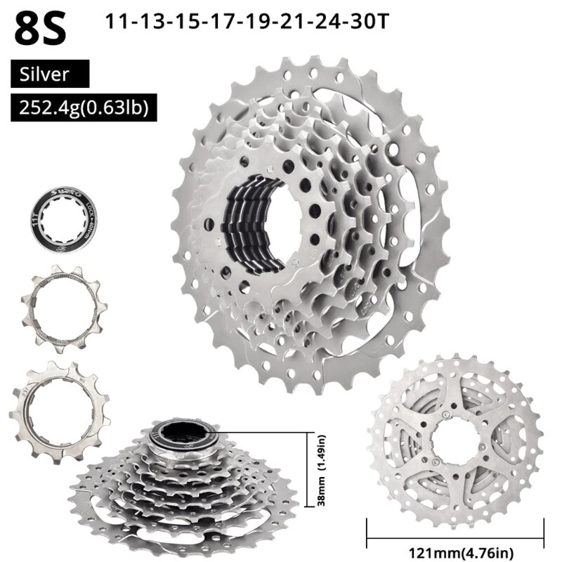 2022 11 Speed Cassette Bike Sprocket MTB Cassette ... – Grandado