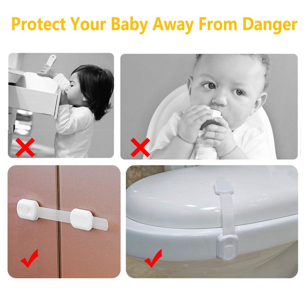 TUSUNNY 6 Pcs Magnetic Children Safety Drawer Lock... – Vicedeal