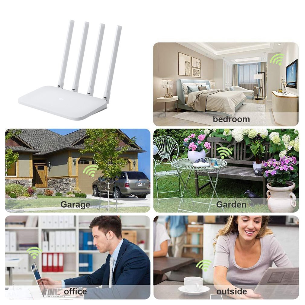 Router Xiaomi 4C Wireless Home Wall-Penetrating Wi... – Grandado