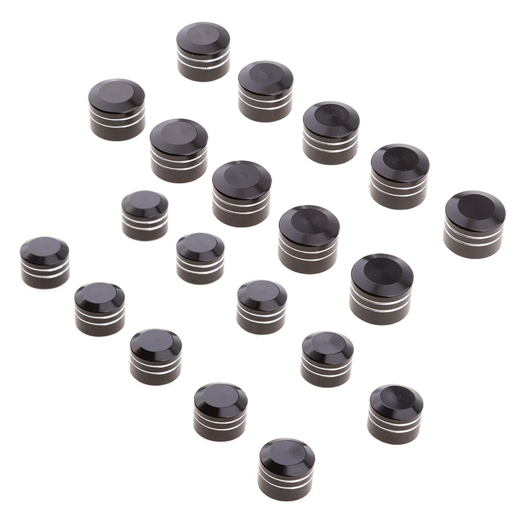 Motorcross Bolt Caps Cover Bolt Toppers Caps Chrom... – Grandado