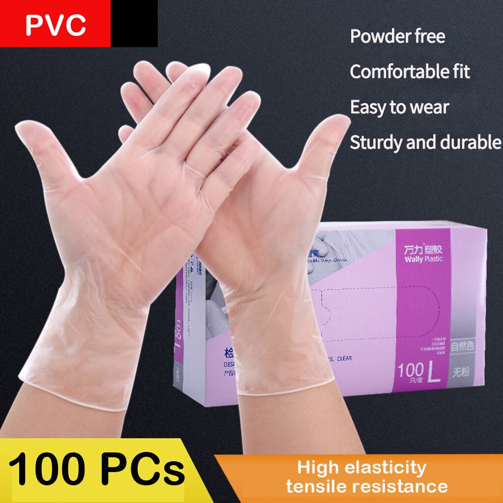35@ 50pairs Anti Infection Gloves Pvc 100pcs/pack ... – Grandado
