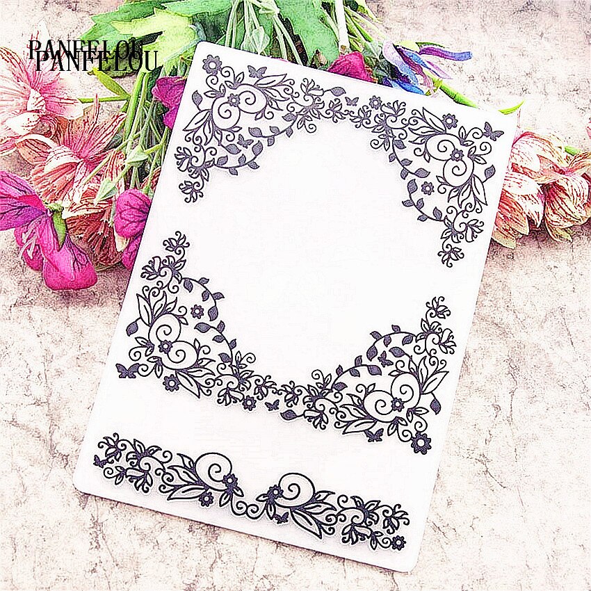 PANFELOU Easter Flower crown Embossing folders Pla... – Grandado