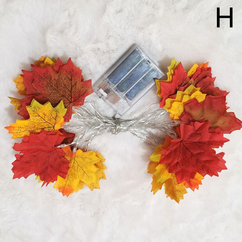 1.5M 3M Maple Leaf LED String lights Lighting Garl... – Vicedeal