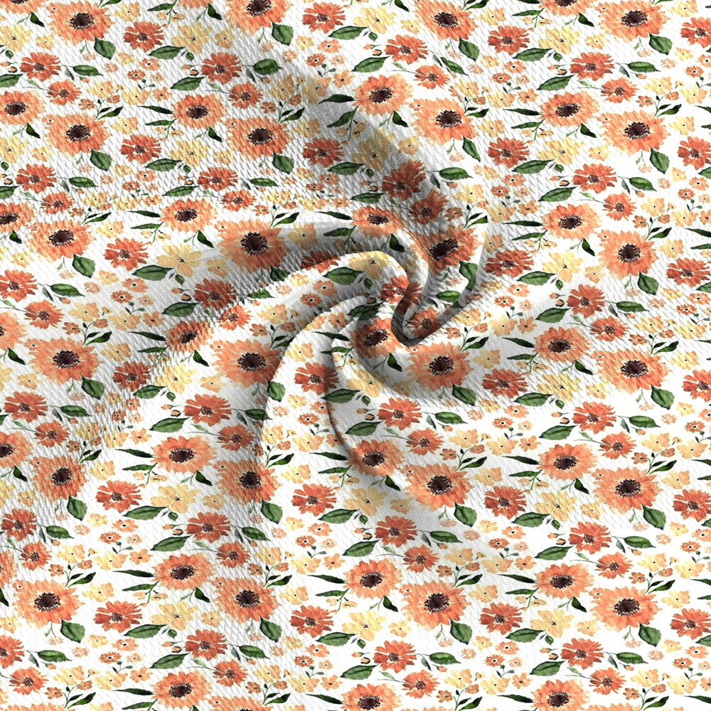 50*145cm Yellow Pumpkin Bullet Liverpool Fabric Qu... – Grandado