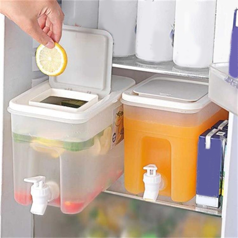 Square Bottle Cold Water Kettle Water Jug with Fau... – Vicedeal