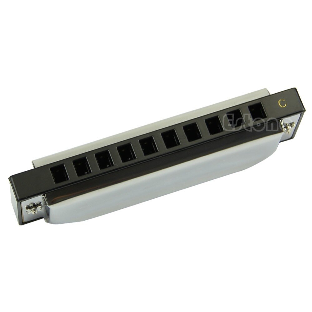 Swan Harmonica 10 Holes Key of C for Bluesc Silver... – Vicedeal