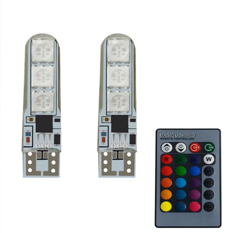 2x LED RGB T10 5050-6SMD Christmas Tree Decoration... – Vicedeal
