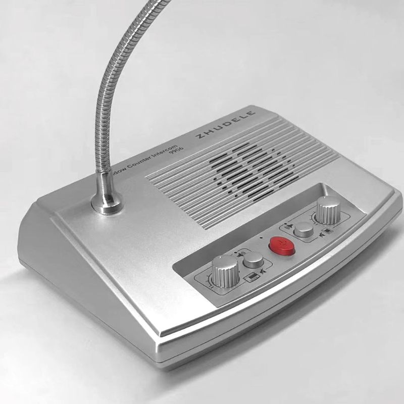 2 Way Window-Glass Intercom Interphone Bank Counte... – Grandado