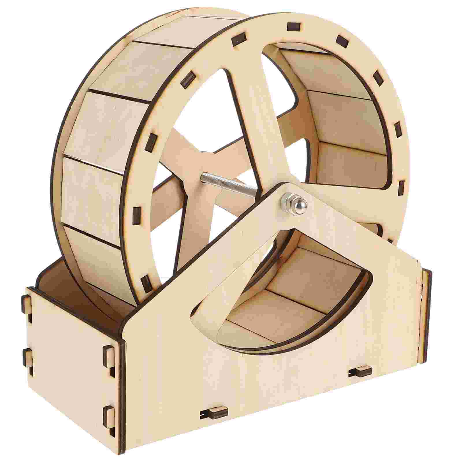 Wooden Roller Hamster Exercise Wheel Hamster Runni... – Grandado