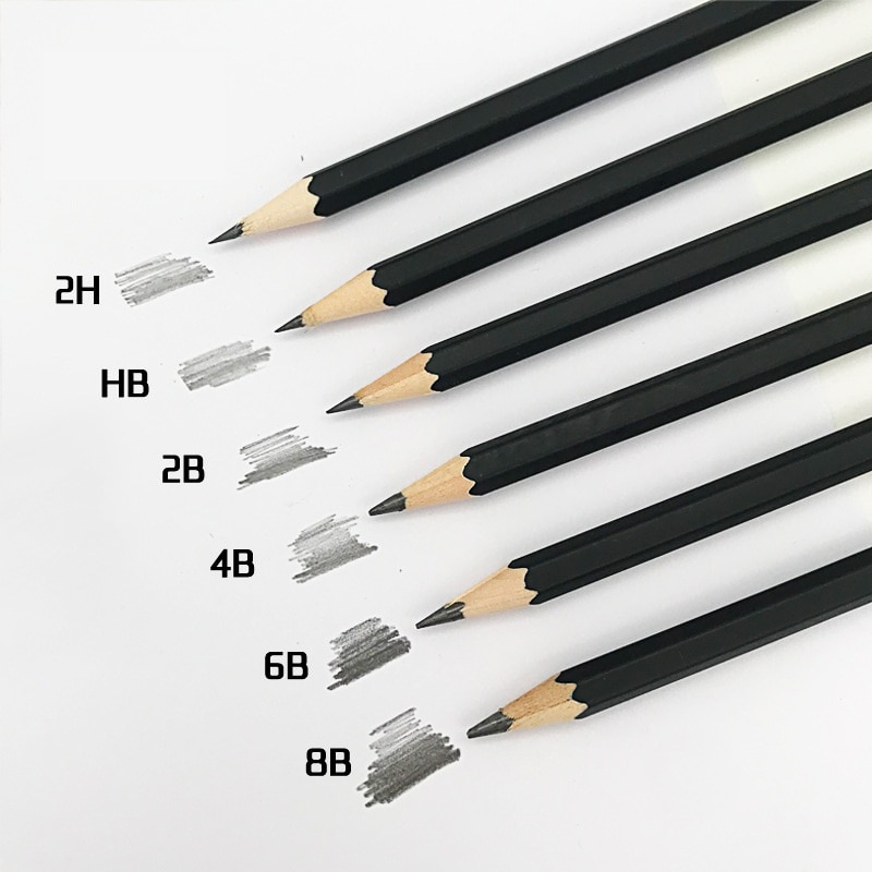 12 pieces / set advanced sketch pencil durable and... – Vicedeal