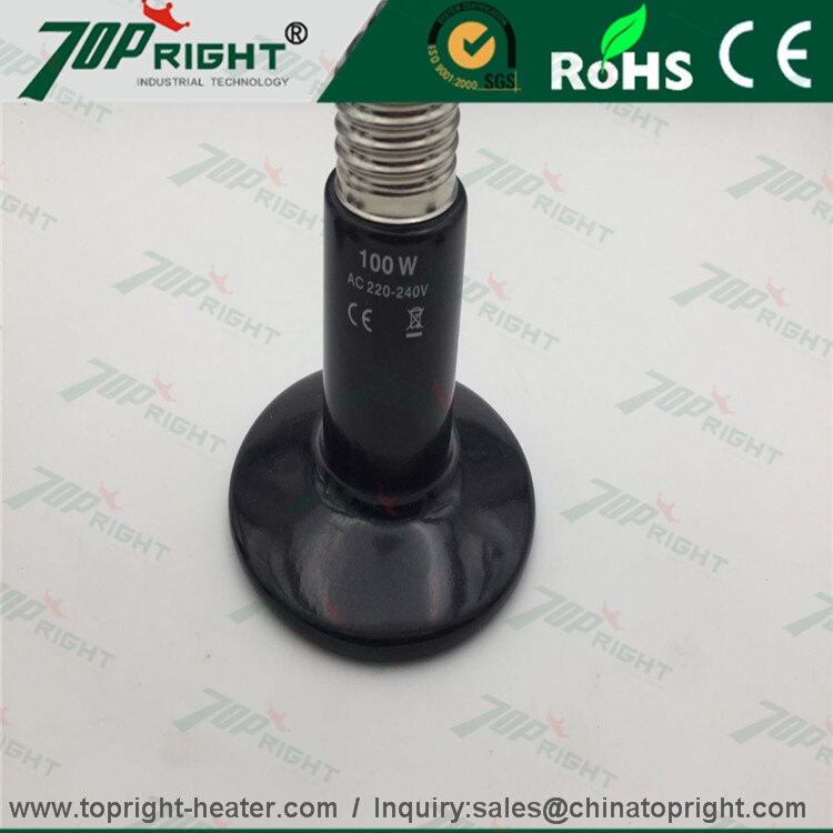 75x102mm 150W Infrared ceramic heat lamp for anima... – Vicedeal