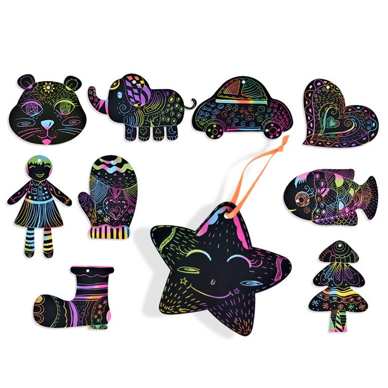 Scratch Painting Toys For Children Kids DIY Drawin... – Grandado