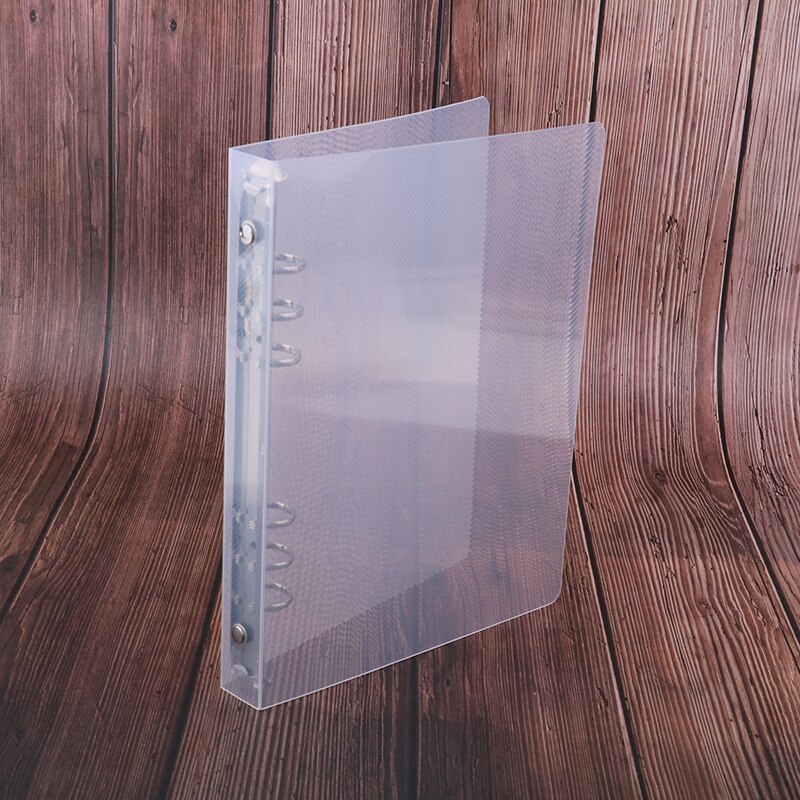 1pcs transparent twill pp binder shell a6 a5 six-h... – Grandado