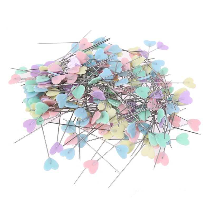 200pcs Heart Dressmaker Pins Needles Jewelry Makin... – Grandado