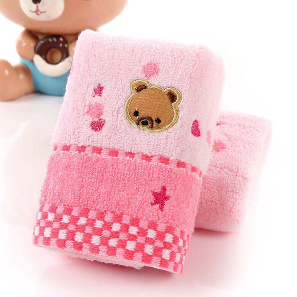 Honey Soft Cotton Towel Cartoon Bear Jacquard Patt... – Grandado