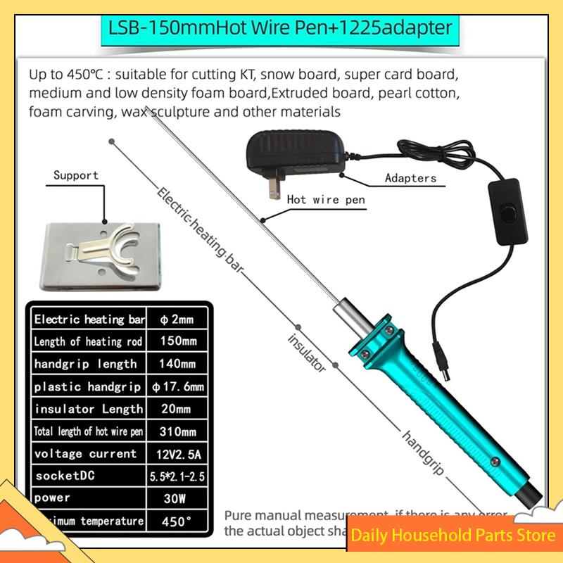 Wire Pen Electric Heating Wire Cutting Pen 15Cm Fo... – Vicedeal