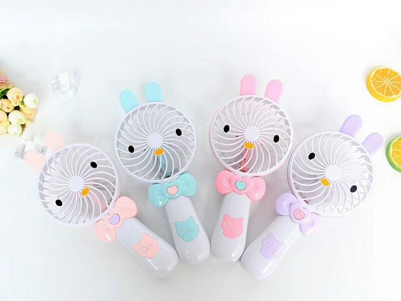 Hand-Held USB Cartoon Light-emitting Fan Students ... – Vicedeal