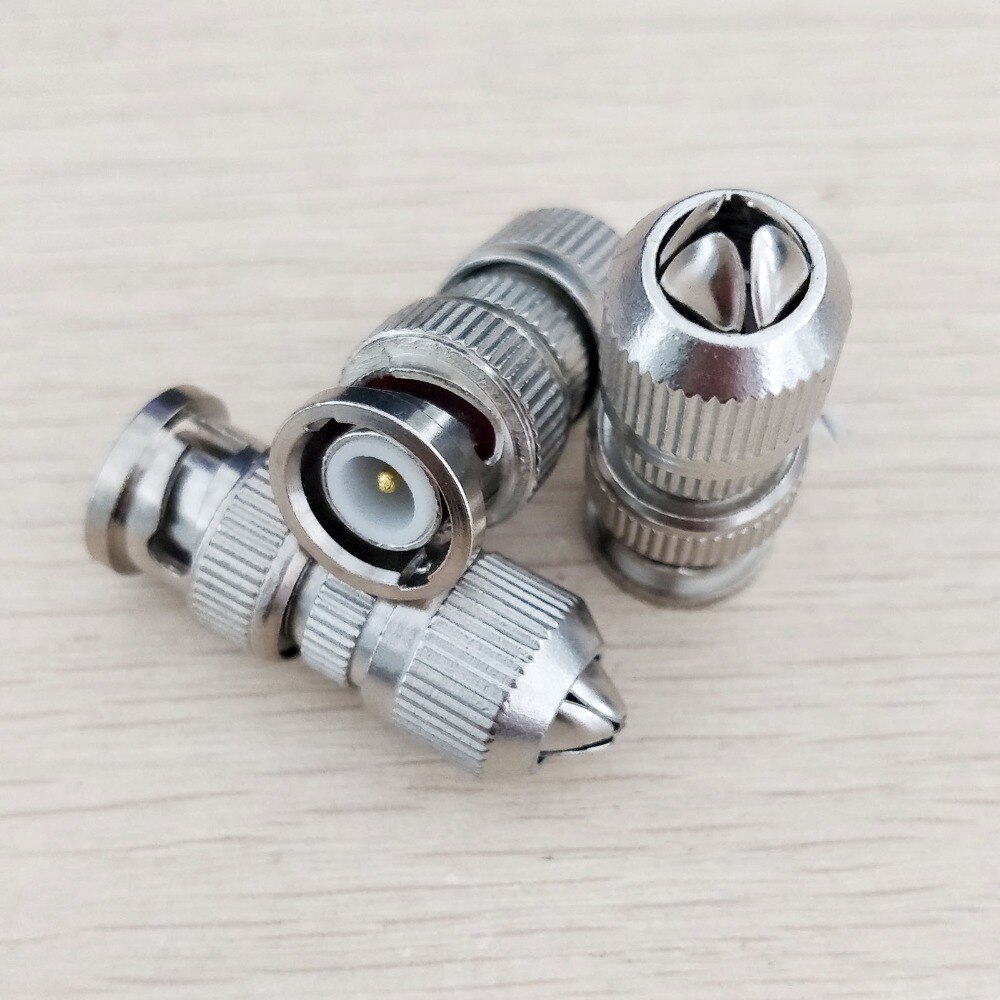 10 stk /20 stk mini bnc han til kabel stik adapter... – Vicedeal