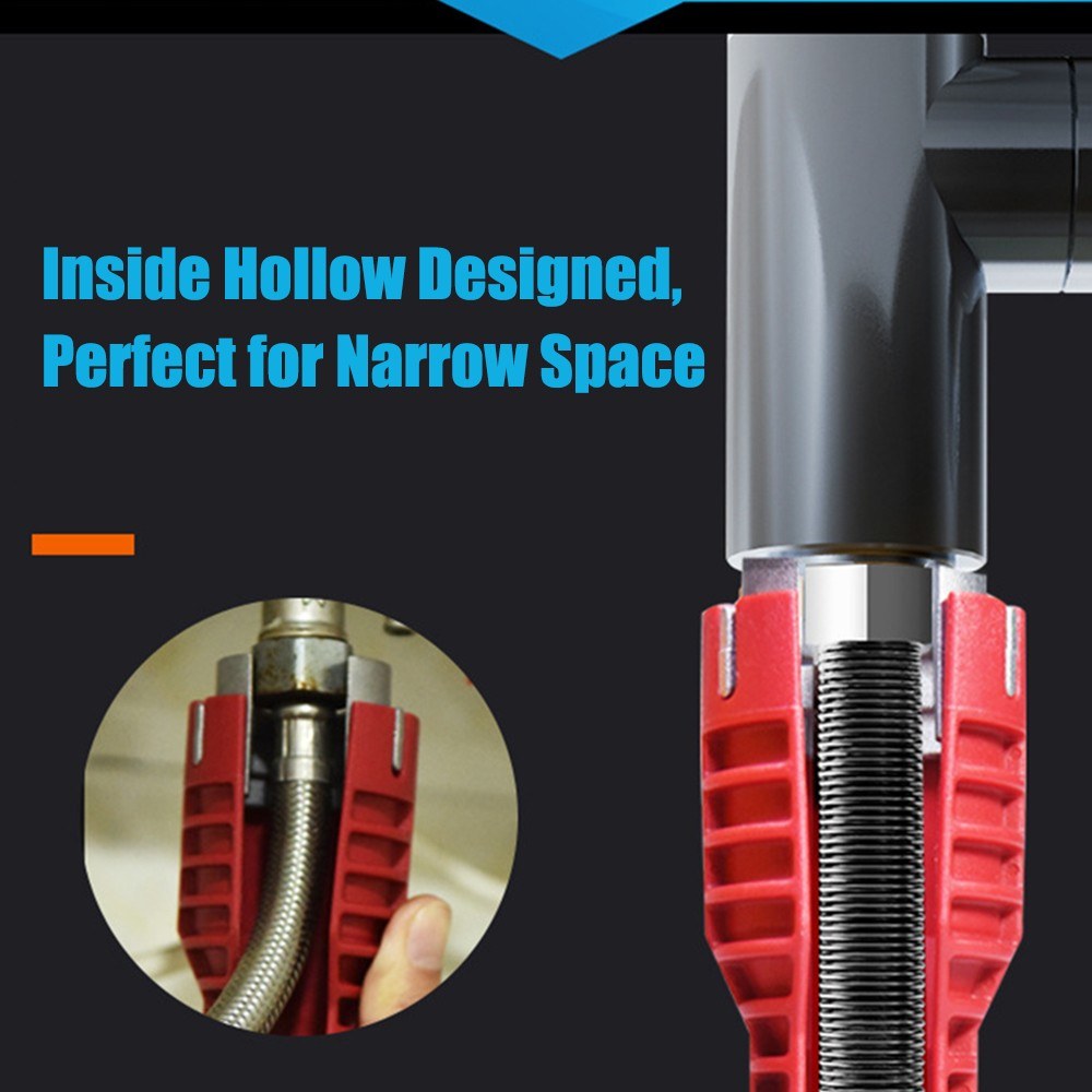 Multifunctionele Wrench Tool Kraan Moersleutel Kra... – Vicedeal