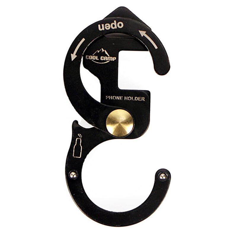 COOLCAMP Hybrid Gear Clip Carabiner Rotating Hook ... – Grandado
