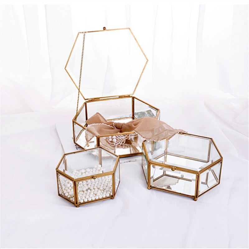 Transparent Jewelry Glass Box Wedding Ring Locket ... – Grandado