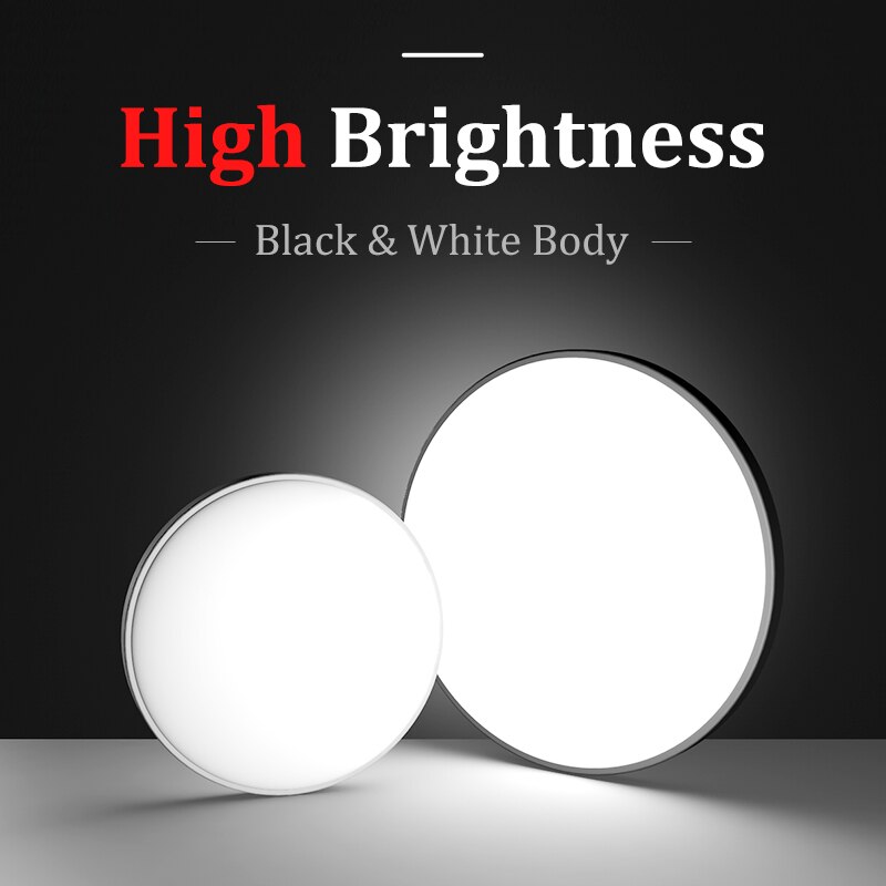 LED Panel Lights 220V Modern UFO Ceiling Lights Li... – Vicedeal