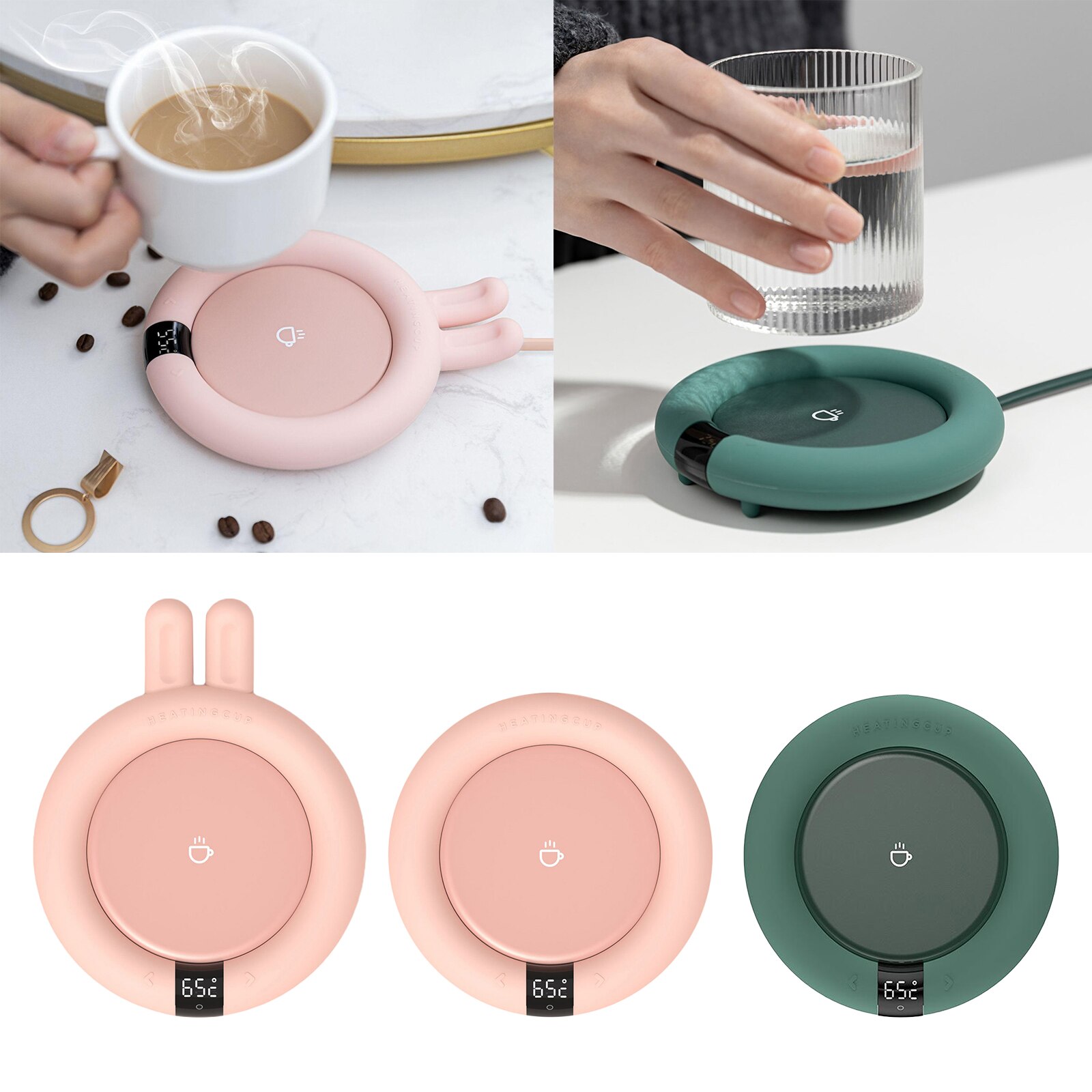 Warmer Cup Heater Smart Tea Makers 3 Gear Heating ... – Grandado
