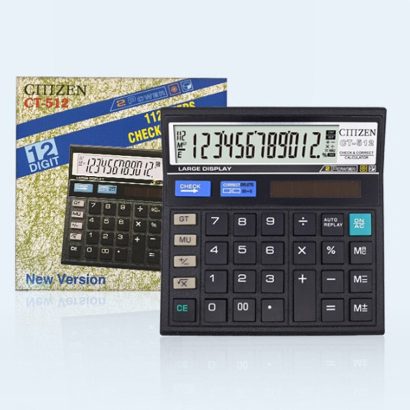 Calculator ct-512 economy solar calculator supplie... – Grandado