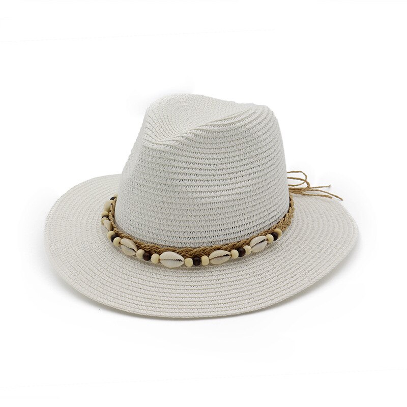 Zomer Vrouwen Stro Jazz Hoed Dames Fedora Hoeden m... – Grandado