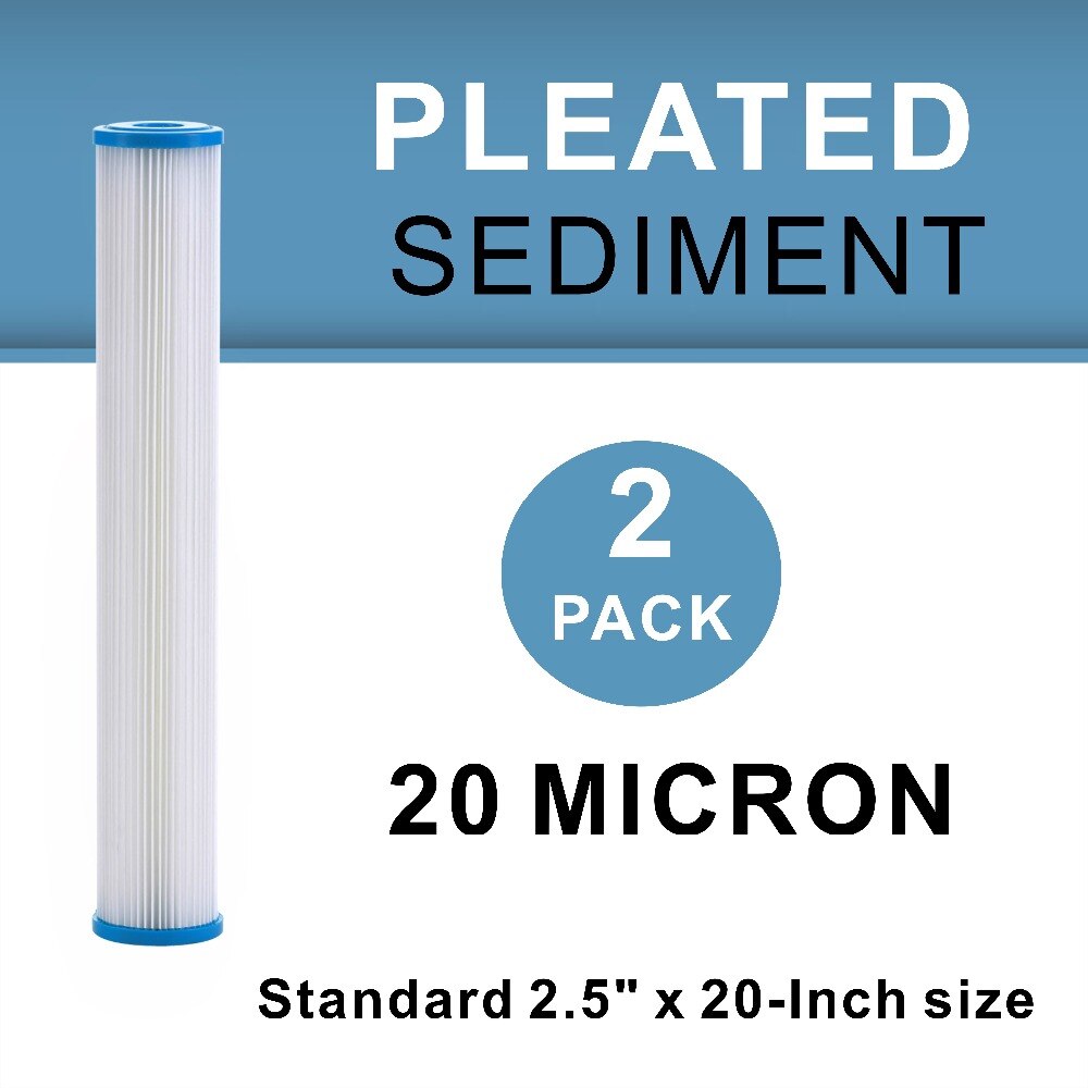 Pleated Poly Sediment Water Filter Cartridge Stand... – Grandado