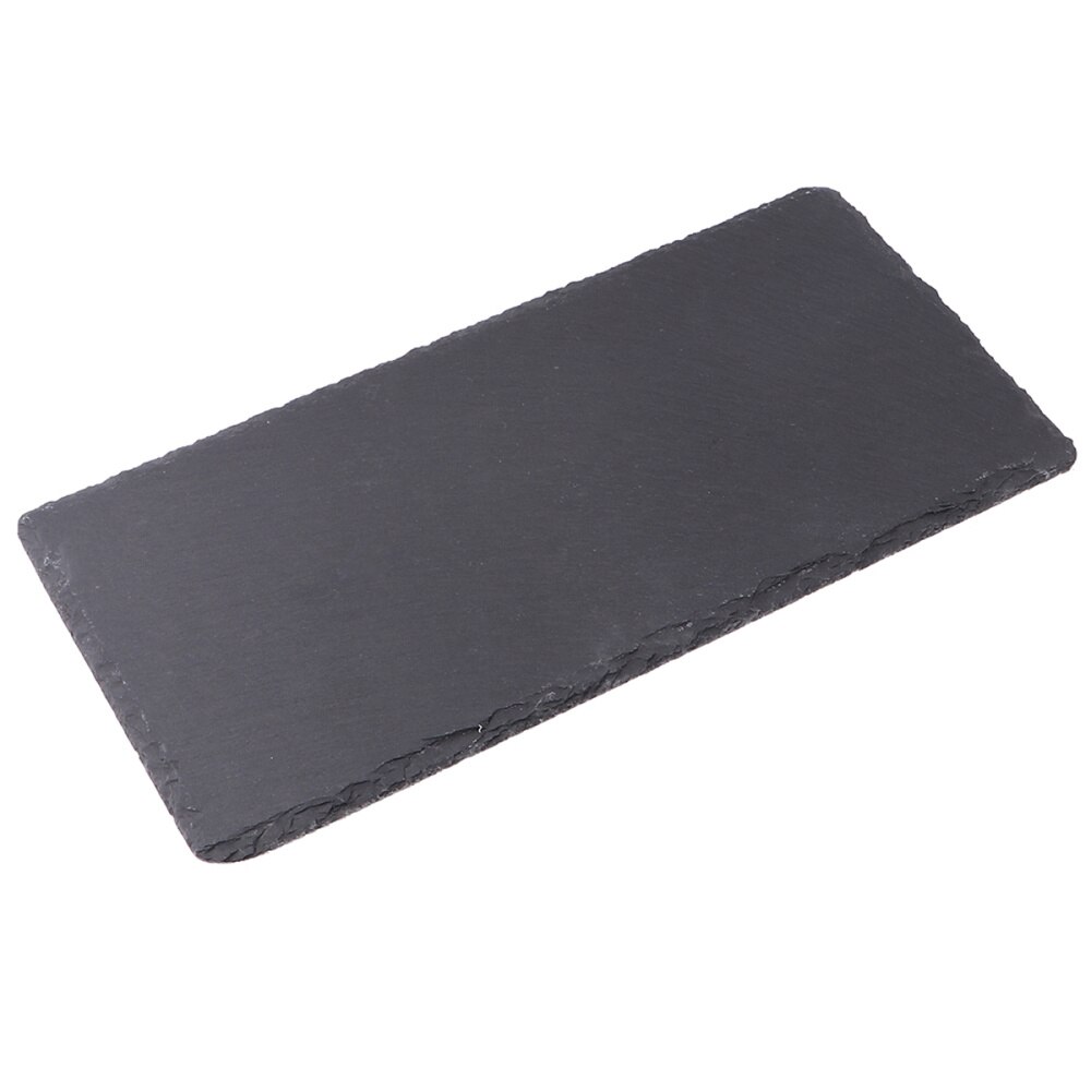 1 Pc Natural Slate Plate Barbecue Tray Restaurant ... – Grandado